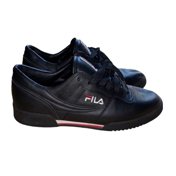 Fila | Shoes | Original Fitness Fila Blackwhitered Mens No Box | Poshmark